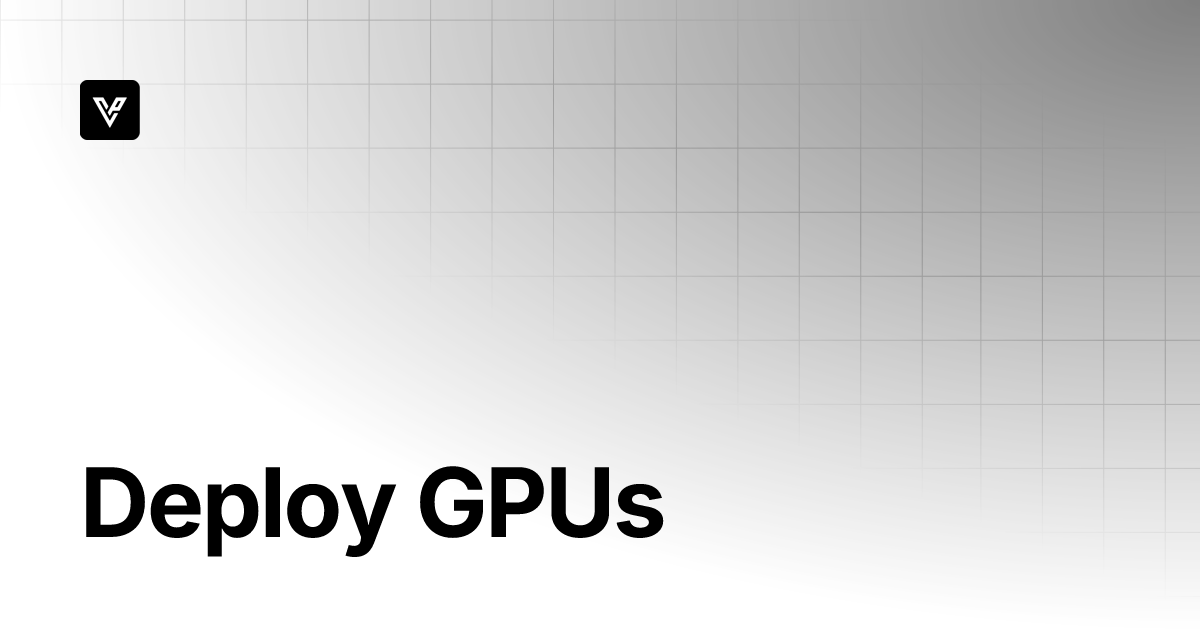 Deploy GPUs | Voltage Park